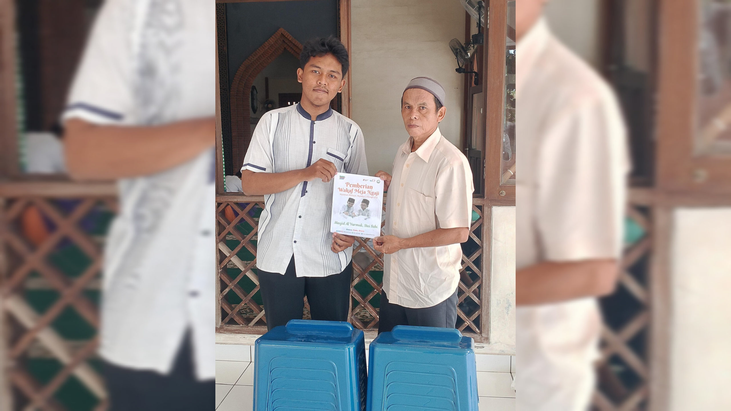 SSF X LDK Al-birru: Gelar Wakaf Meja Ngaji untuk Mendukung Penghafal Al-Qur’an - SebiSocialFund.org